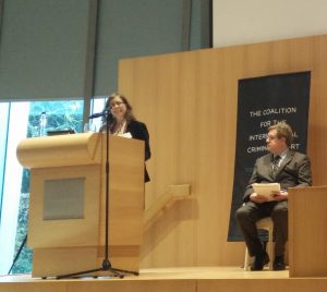 Prof. Jennifer Trahan at The Hague - ABILA