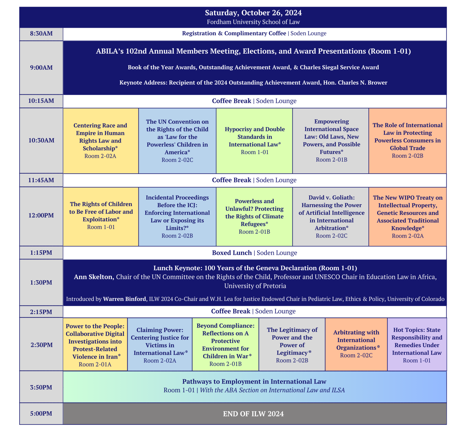 ILW 2024 Program - ABILA
