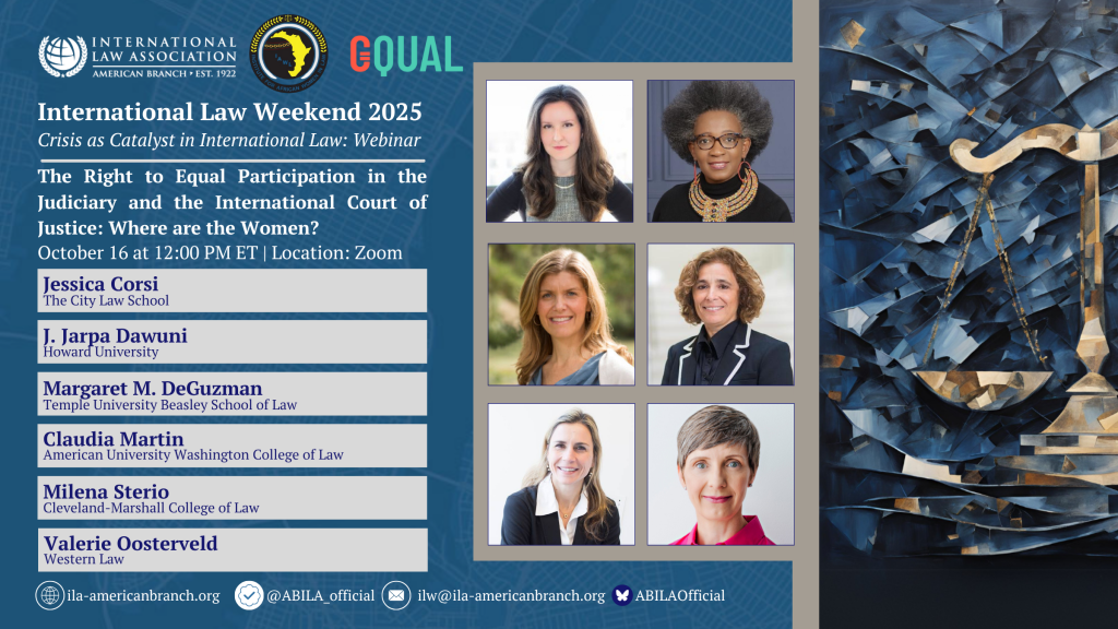 The Right to Equal Participation in the Judiciary and the International Court of Justice: Where ...